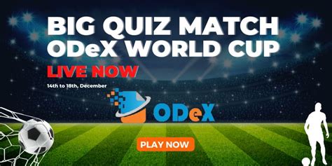 Bhanupratap Singh On Linkedin Big Quiz Match Odex World Cup