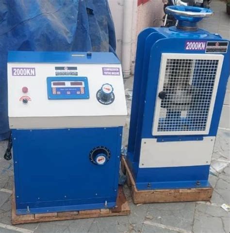 Digital Degital Compresion Testing Machine Cube Testing 2000 KN