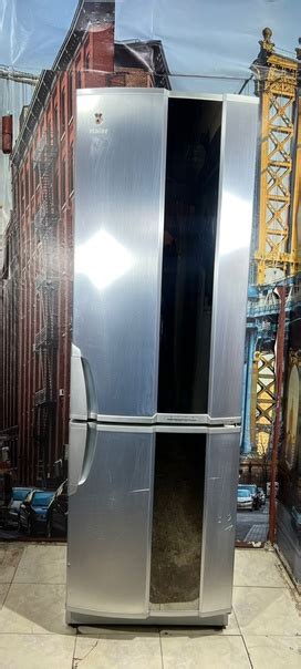 Холодильник с зеркальной дверью HAIER Высота 187 см Ширина 60 см ...