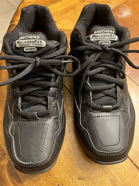 Skechers Work Relaxed Fit Memory Foam Men S Sneakers Gem