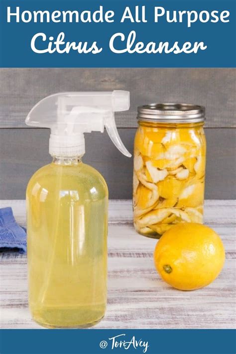 Diy Citrus All Purpose Cleanser Natural Cleaning Tutorial By Tori Avey