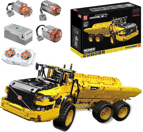 Mould King 17010 Technology Dumping Loader Truck, | Ubuy India