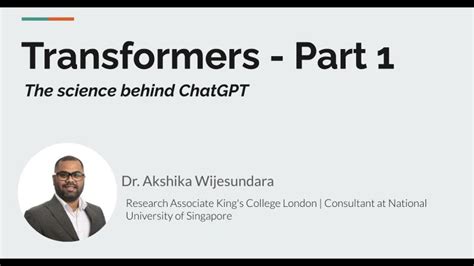 Akshika Wijesundara Phd Eacc On Linkedin Transformers Part 1