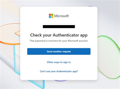 Error Approving Login Via Authenticator App Microsoft Qanda