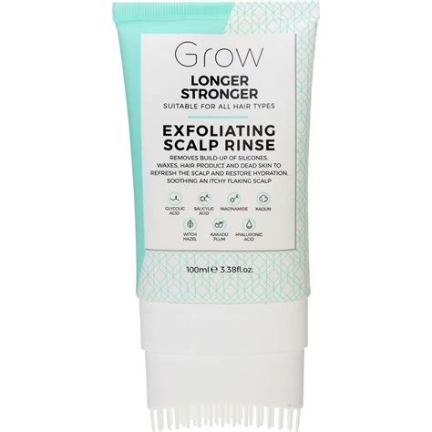 Grow Longer Stronger Exfoliating Scalp Rinse 100ml Woolworths