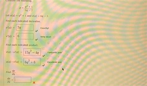 Solved Consider The Following P Q Q Let U Q Q And Chegg
