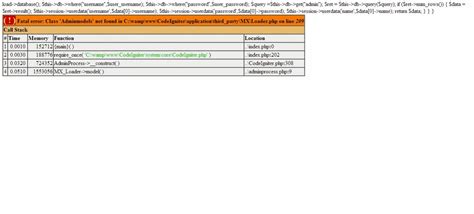 Codeigniter ใช้ Hmvc ไม่ได้คับ ใครพอดูให้ได้บ้าง ส่งค่าไป Model ละ Error