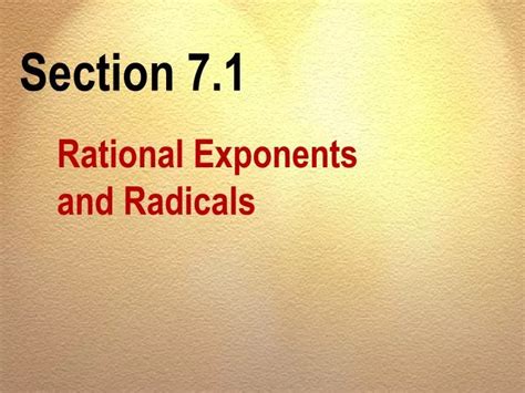 Ppt Section 7 1 Powerpoint Presentation Free Download Id 6416154