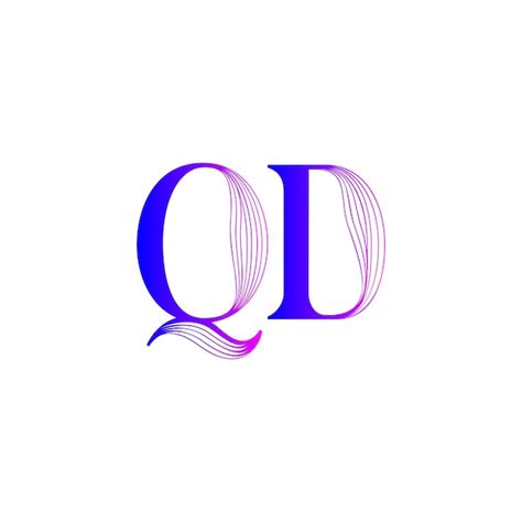 Premium Vector Qd Lettermark