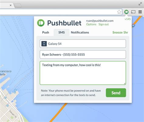 Pushbullet Now Allows You To Create New Text Messages From Chrome Desktop