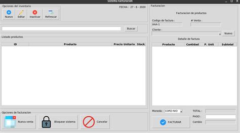 Github Alvaro Puerto Facturacion Tkinter Aplicacion De Facturacion De Escritorion Con Python