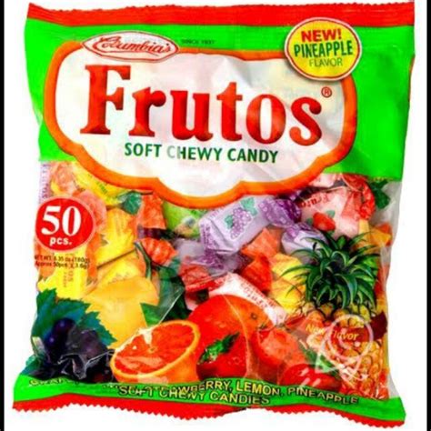 Frutos Soft Chewy Candy Shopee Chewy Candy 90s Chewy