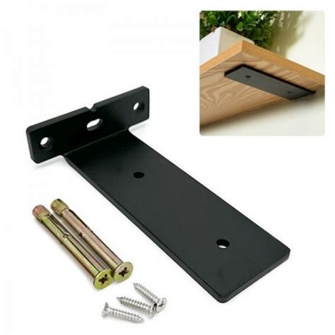 아이베란다 심플 벽 선반대 브라켓 지지대 무지주 선반 블랙 Gb 150mm 아이베란다 공식몰 목재 철물 공구