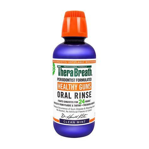 Therabreath Healthy Gums Oral Rinse Mouthwash 160 Fl Oz Fruugo Uk