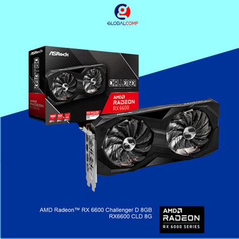 Jual Asrock Radeon Vga Rx Challenger D Gb Rx Cld G Kota Bandung Global Comp New