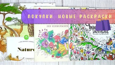 🛍️Мои новые раскраски с немецкого Амазон Обзор Diane Dufour Les Carrés