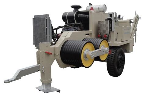 Electric Stringing Construction Sa Yq60 60kn Hydraulic Cable Puller