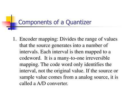 Ppt Scalar Quantization Powerpoint Presentation Free Download Id