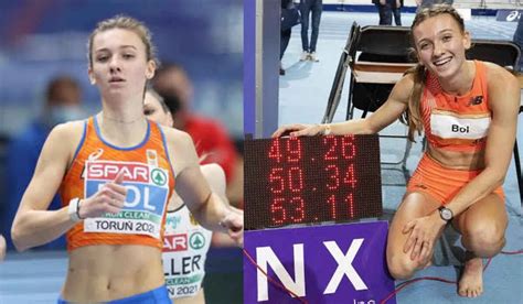 Who Is Femke Bol Watch Her Break 41 Year Old Women S Indoor 400M World