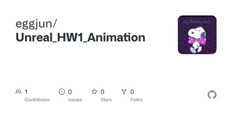 Github Eggjun Unreal Hw Animation