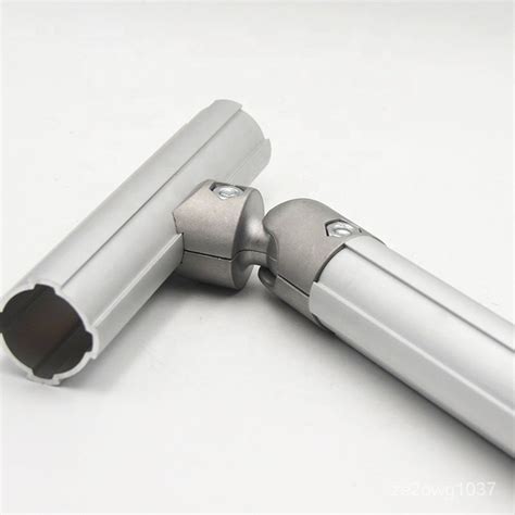 Aluminium Alloy Lean Pipe Lean Tube Joint Connector For Pipe Rack