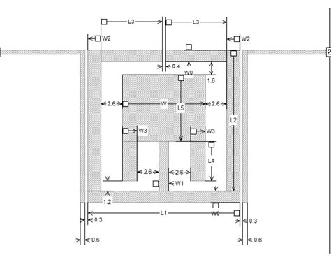 figure 4 from design of compact dual mode open loop microstrip filter