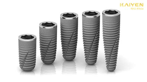 Tìm Hiểu Các Loại Trụ Implant Phổ Biến Hiện Nay