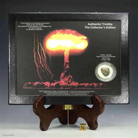 Trinitite Nuclear Glass Trinity Atomic Bomb Test