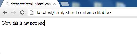 How To Use Google Chrome Firefox As Notepad
