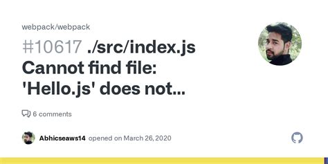 Srcindexjs Cannot Find File Hellojs Does Not Match The