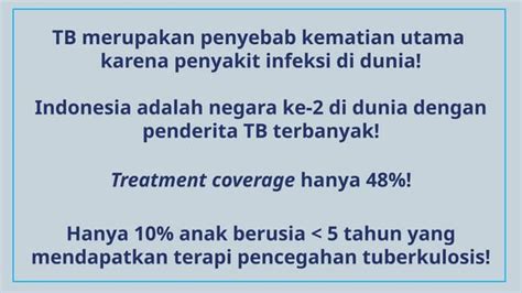 Tatalaksana Pemberian Terapi Pencegahan Tpt Tb Pdf Pdf