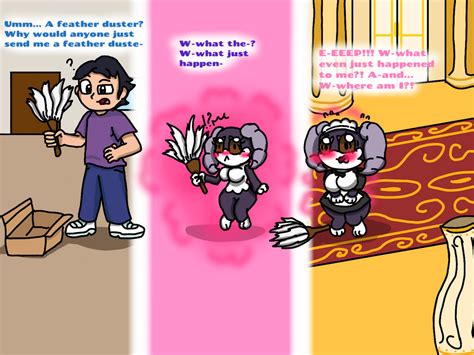 Maid For Service Indeedee Tgtf Art Trade By Theonlineninja759 On