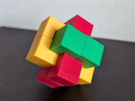 Puzzle Brain Teaser 6 Pcs Typ 1 By Dava Makerworld Download Free 3d