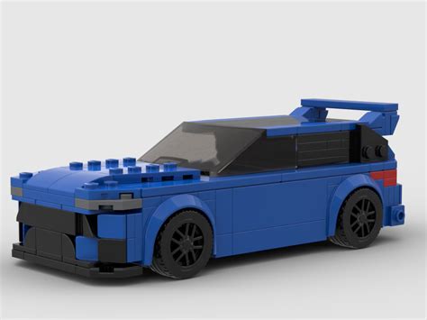 Lego Moc Ford Focus Rs By 6th Gear Rebrickable Build With Lego