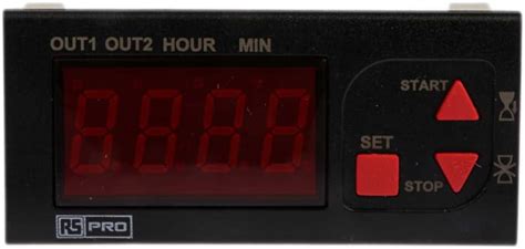 RS PRO RS PRO Panel Mount Multi Function Timer Relay 24V Ac Dc 124 1078 RS Components