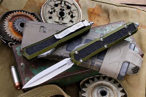 Microtech Makora Otf Automatic Knife Od Green Nickel Boron Internals