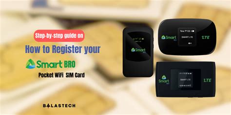 How To Register Smart Bro Pocket Wifi Sim
