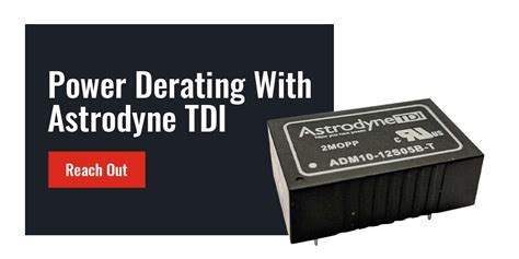 Understanding Power Derating