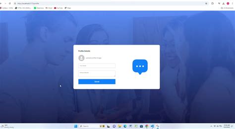 project update chat application with authentication shreyash bhise
