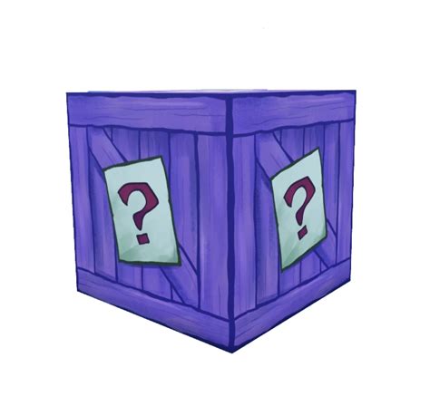 Mystery Crates The Spongy Construction Project Wiki Fandom
