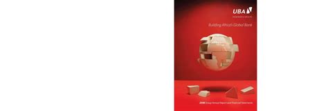 United Bank For Africa PLC UBA Ng 2008 Annual Report