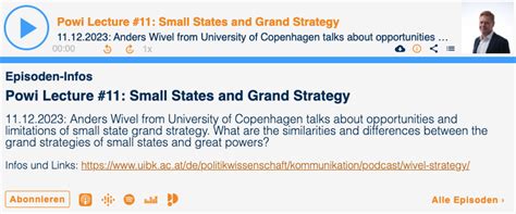 Foreign Policy Lab Small States And Grand Strategy