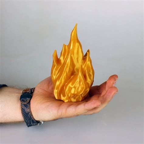 3d Printable Fire By Ricardo Salomao