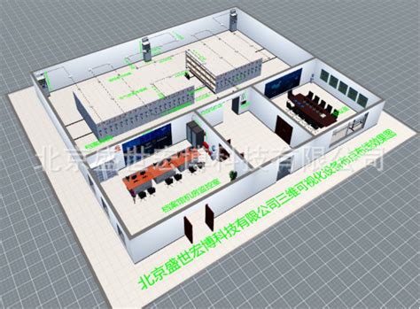 供应智能化档案库房温湿度监控系统3d可视化 化工机械设备网