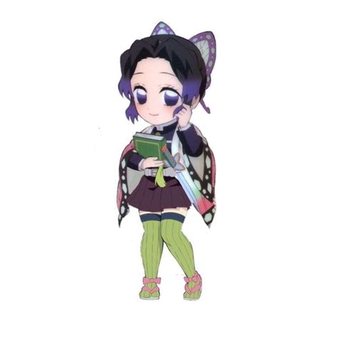 Shinobu Kocho Anime Poses Reference Drawing Base Chibi