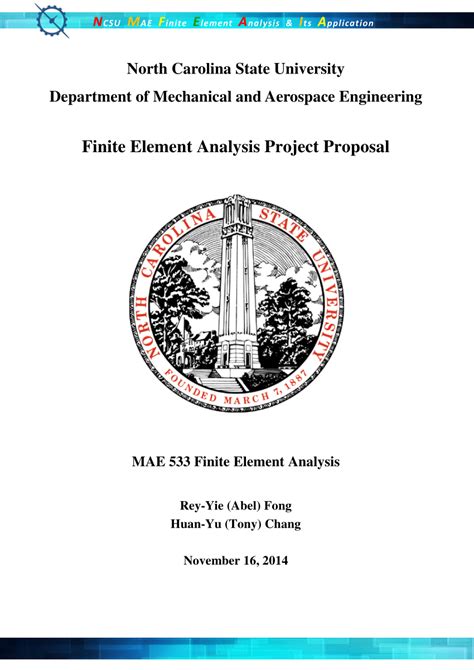 Pdf Finite Element Analysis Project Proposal For Yacht Hydrodynamic