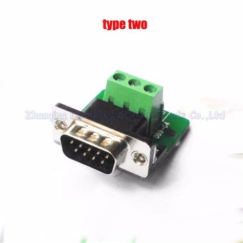 Male Rs232 Serial Port Turn To Wire Terminals Dr9 Vicedeal