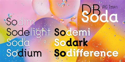 Db Soda Db Font