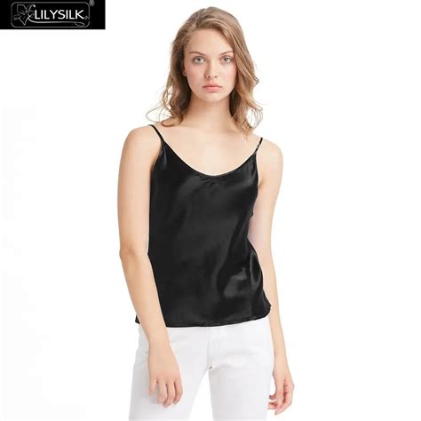 Lilysilk Camisole Top Women Silk V Neck 100 Real Pure Mulberry