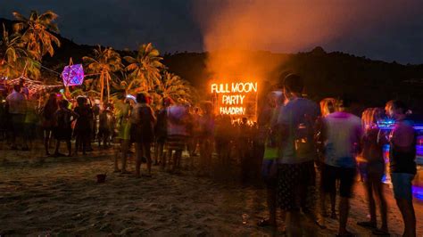 Full Moon Party La Fiesta Que No Te Podés Perder En Tailandia